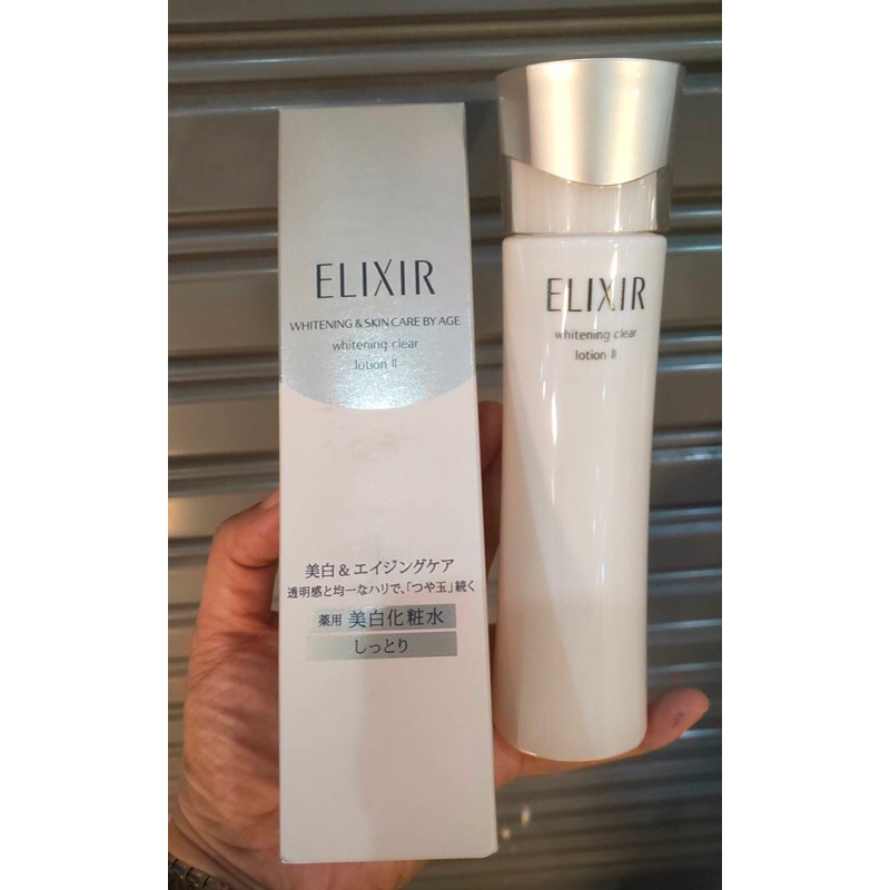 Elixir อิลิคเซอร์ ไวท์เทนนิ่ง เคลียร์ โลชั่น 2 ขนาด 170มล. | Shopee Thailand