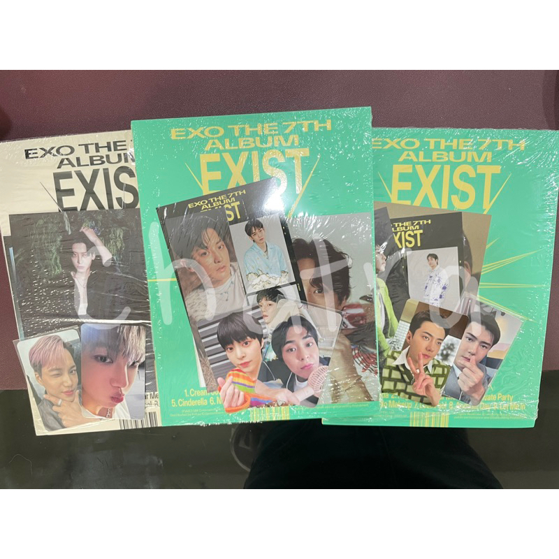 EXO EXIST PB ver พร้อมการ์ดพิเศษรอบ kpopmerch | Shopee Thailand