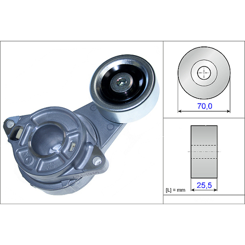 INA ลูกลอกสายพานหน้าเครื่อง ชุดตั้งสายพาน HONDA L15A7 Jazz GE 1.3/1.5 ...