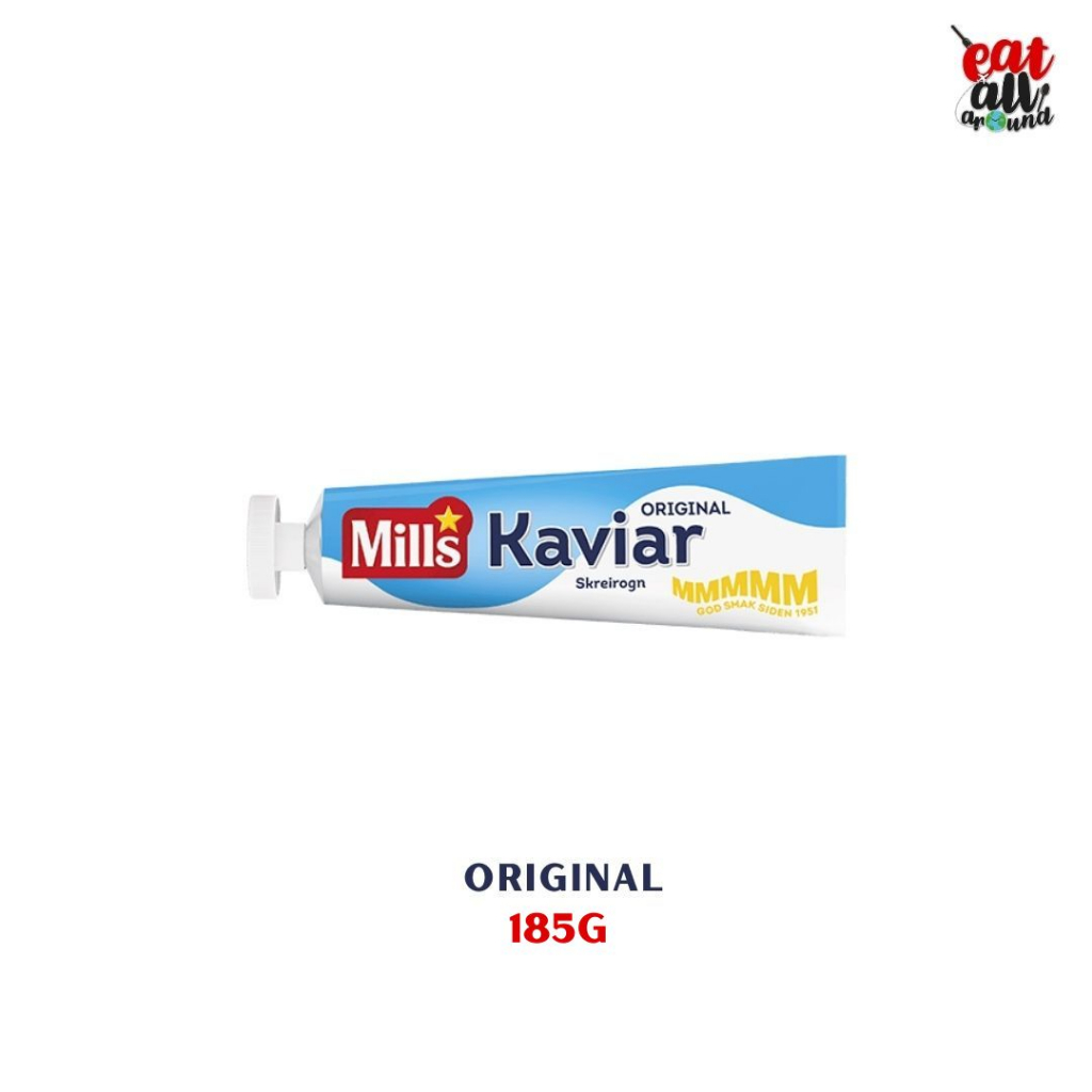 [พร้อมส่ง]สเปดไข่ปลาคอด Mills kaviar จากนอร์เวย์ ไข่ปลาคอด รมควัน คา ...