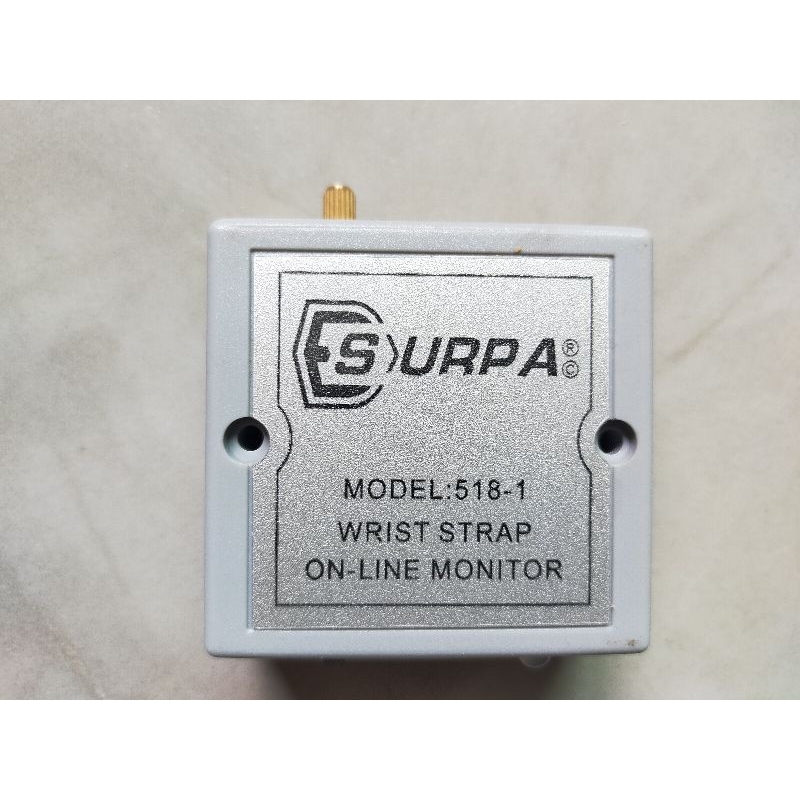 SURPA 518-1 ESD Antistatic Wrist Strap Tester On-line Monitor | Shopee ...