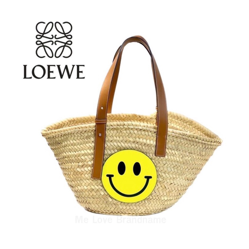 LOEWE Smiley Basket Bag (รับประกันสินค้าแท้) | Shopee Thailand