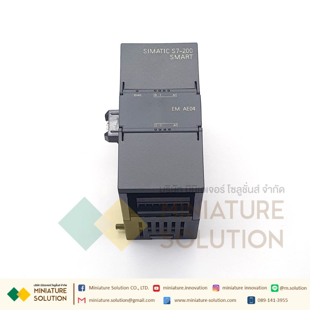 ซีเมนต์ SIMATIC S7-200 SMART PLC CPU SR20 SR30 SR40 ST20 ST30 CR20 SIEMENS analog module AE04 ...