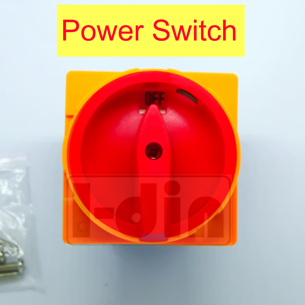 Power Switch 32Amp สำหรับติดหน้าตู้ | Shopee Thailand