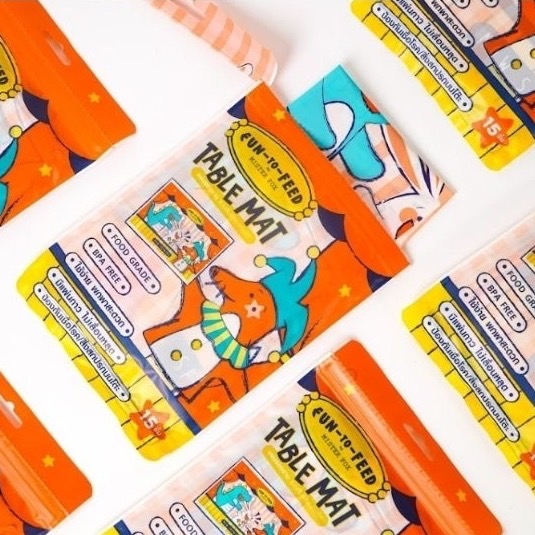 Mister Fox Table Mat แผ่นปูโต๊ะ ใช้แล้วทิ้ง แบบสัมผัสอาหารได้ | Shopee ...