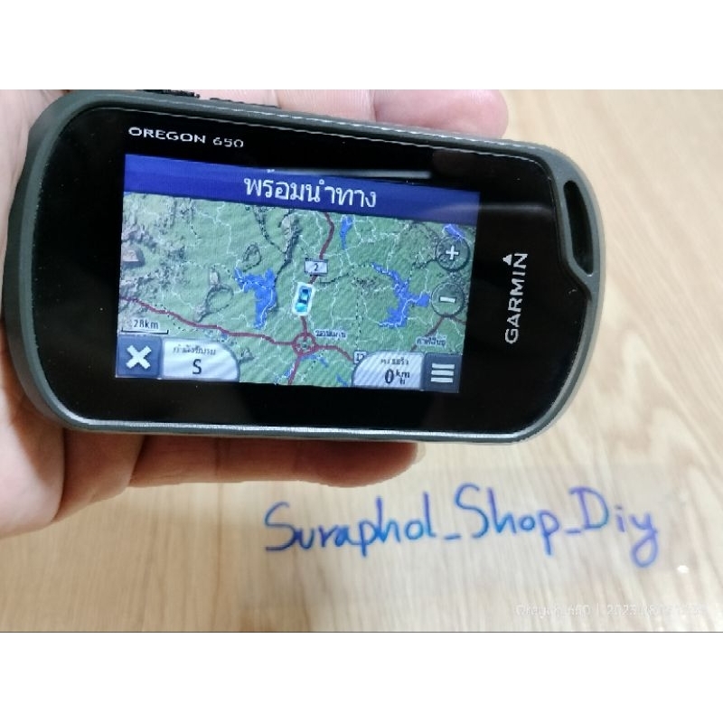 GPS Garmin Oregon 650(esri Thailand),จอสี 3 นิ้ว,ทัชสกรีน | Shopee Thailand