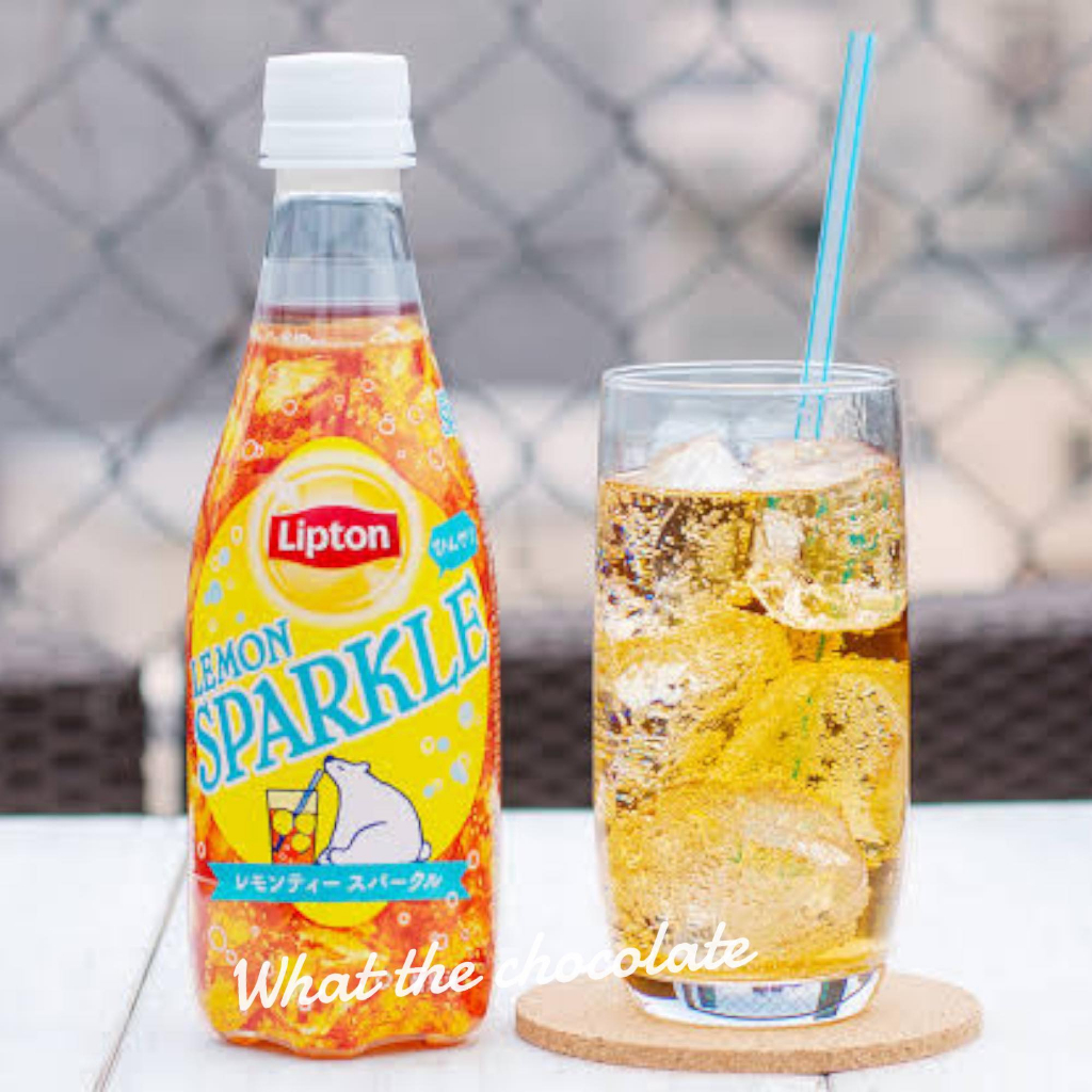 Lipton Lemon Sparkle เครื่องดื่มชามะนาวโซดา จากลิปตัน | Shopee Thailand