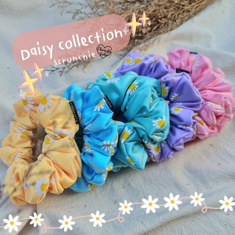 DAISY SCRUNCHIE : ยางรัดผม รุ่นเดซี่ | Shopee Thailand