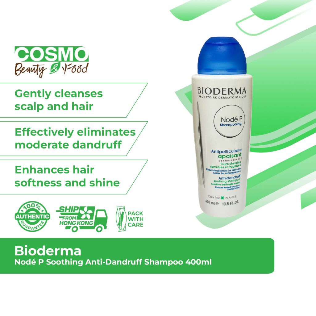 Bioderma Nodé P Soothing Anti-Dandruff Shampoo 400ml [Effectively ...