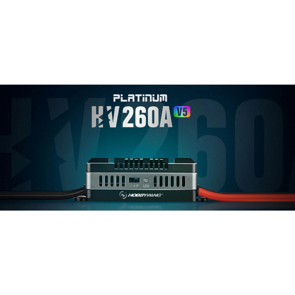 Hobbywing Platinum 260A HV V5 ESC (6-14S) - SBEC | Shopee Thailand