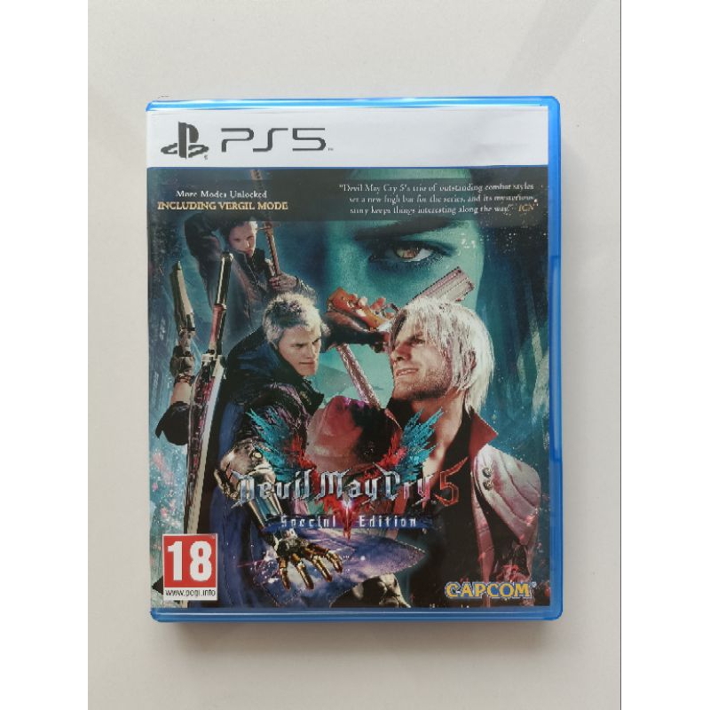 PS5 Games : DMC Devil May Cry 5 โซน2 มือ2 | Shopee Thailand