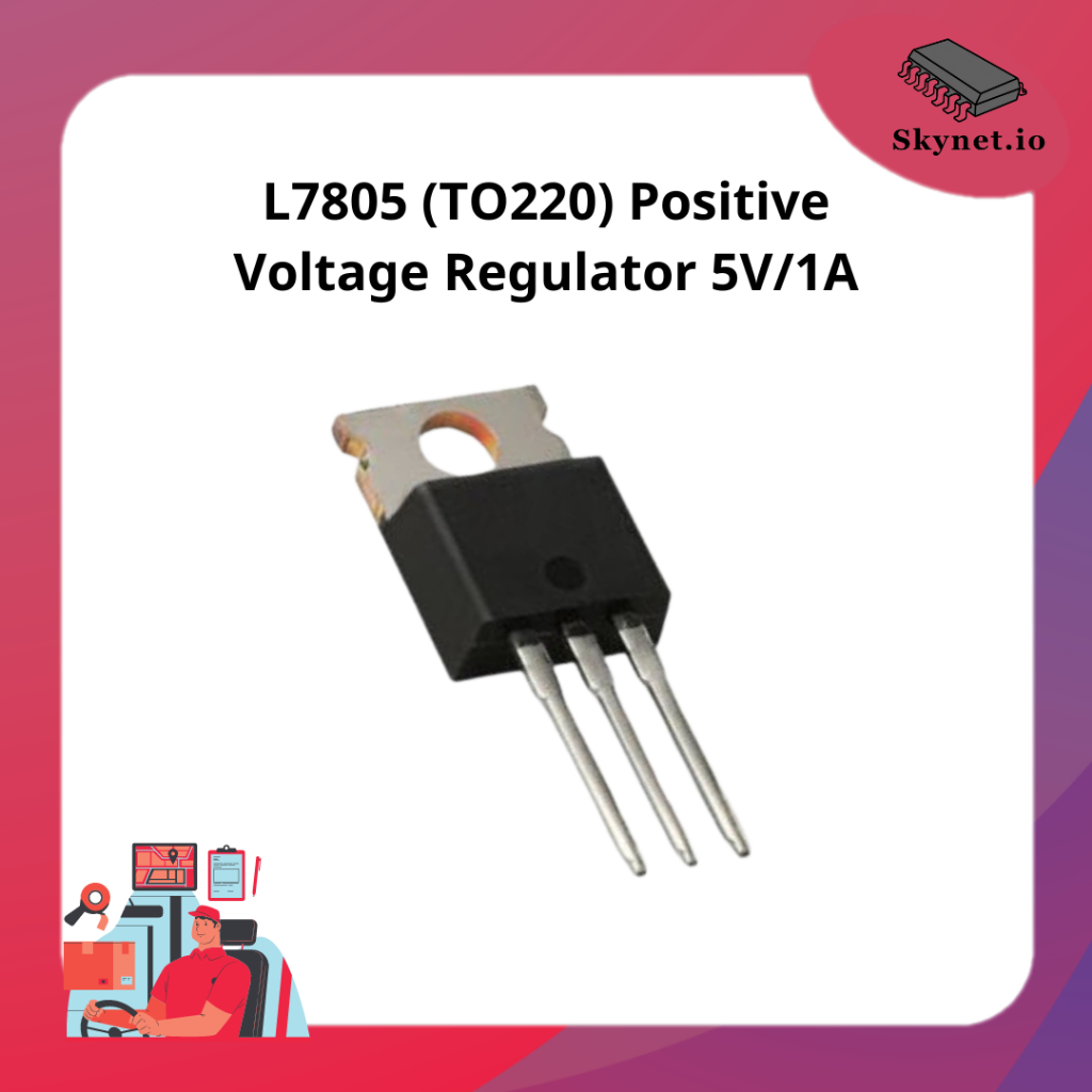 L7805 (TO220) Positive Voltage Regulator 5V/1A | Shopee Thailand