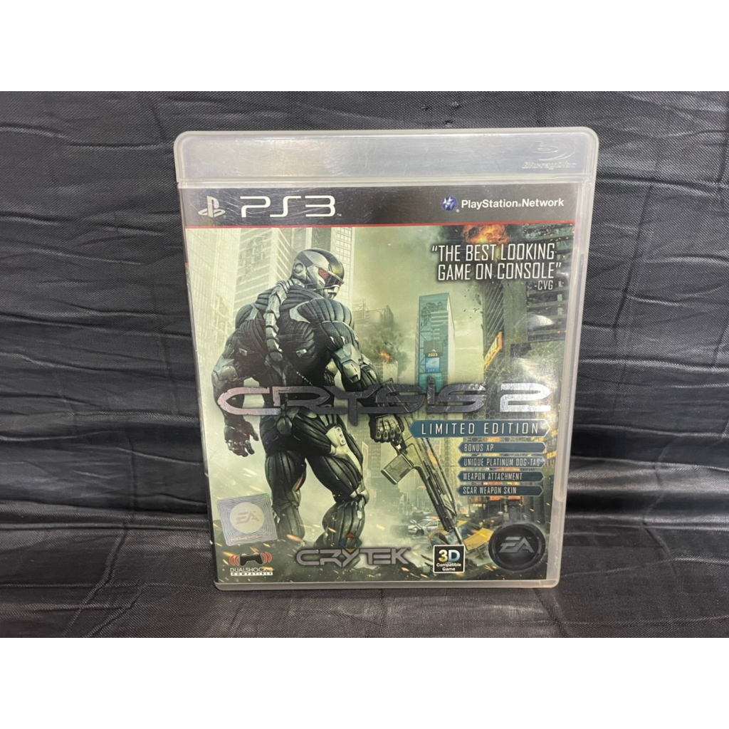 แผ่นเกมส์ PS3 Game : Crysis 2 Limited Edition : PS3 Zone 3 | Shopee Thailand