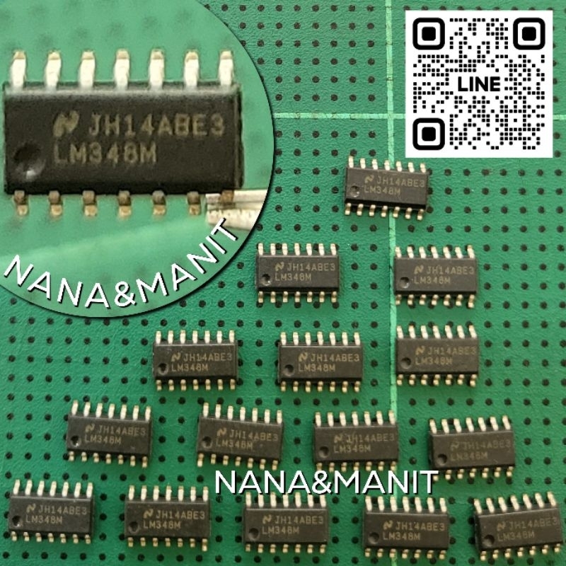 LM348 LM348M SOP8 Quad Operational Amplifier แพ็คละ 3 ตัว | Shopee Thailand