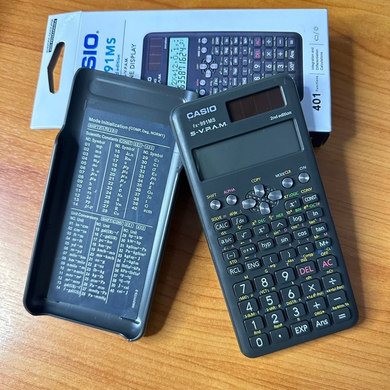 Casio fx-991MS 2nd Edition เครื่องคิดเลขวิทยาศาสตร์ | Shopee Thailand