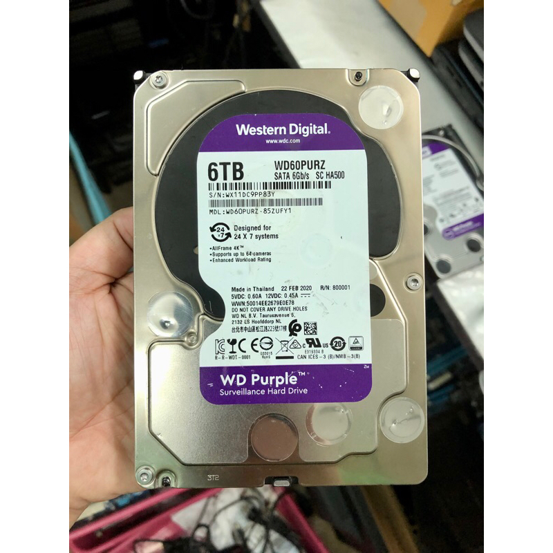(ฮาร์ดดิสก์) HDD WD 2T 3T 4T 5T 6T 8T มือสองเน้นใช้งาน | Shopee Thailand
