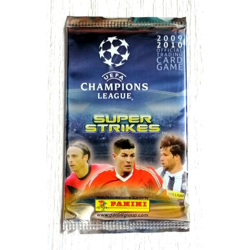 (Sealed Pack) ซองสุ่มการ์ดฟุตบอล PANINI ADRENALYN XL SUPER STRIKES 2009 ...