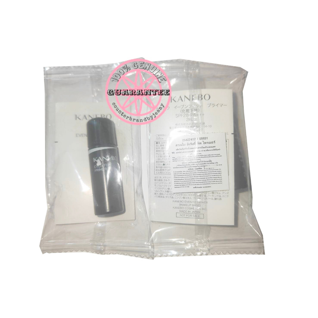ไพร์เมอร์ คุมมัน ป้ายไทย KANEBO Even Fit Primer SPF28/PA+++ 2g | Shopee Thailand