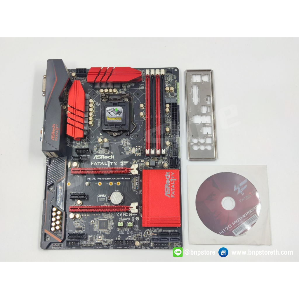 Asrock Fatal1ty H170 Performance (INTEL LGA1151) เมนบอร์ดมือสอง สภาพดี ...