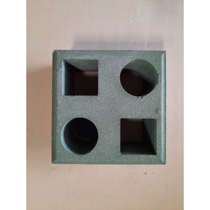 บล็อกตกแต่งผนังทั่วไป🌸 ลายกลมกลืน 🌸JJ-011 🌸ขนาด 20*20*9ซม. 🌸คอนกรีตอัด ...