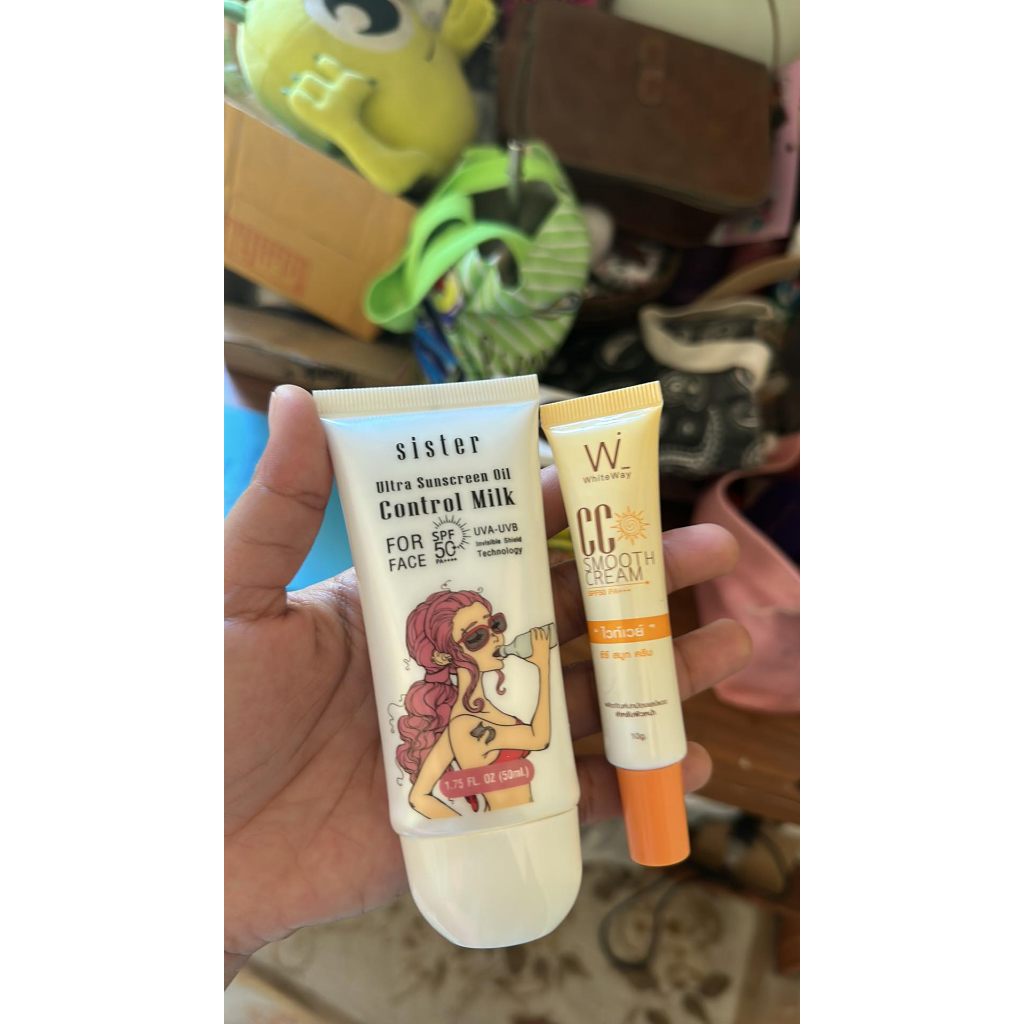 กันแดดไวท์เวย์ White way CC smooth cream SPF50 PA+++ | Shopee Thailand