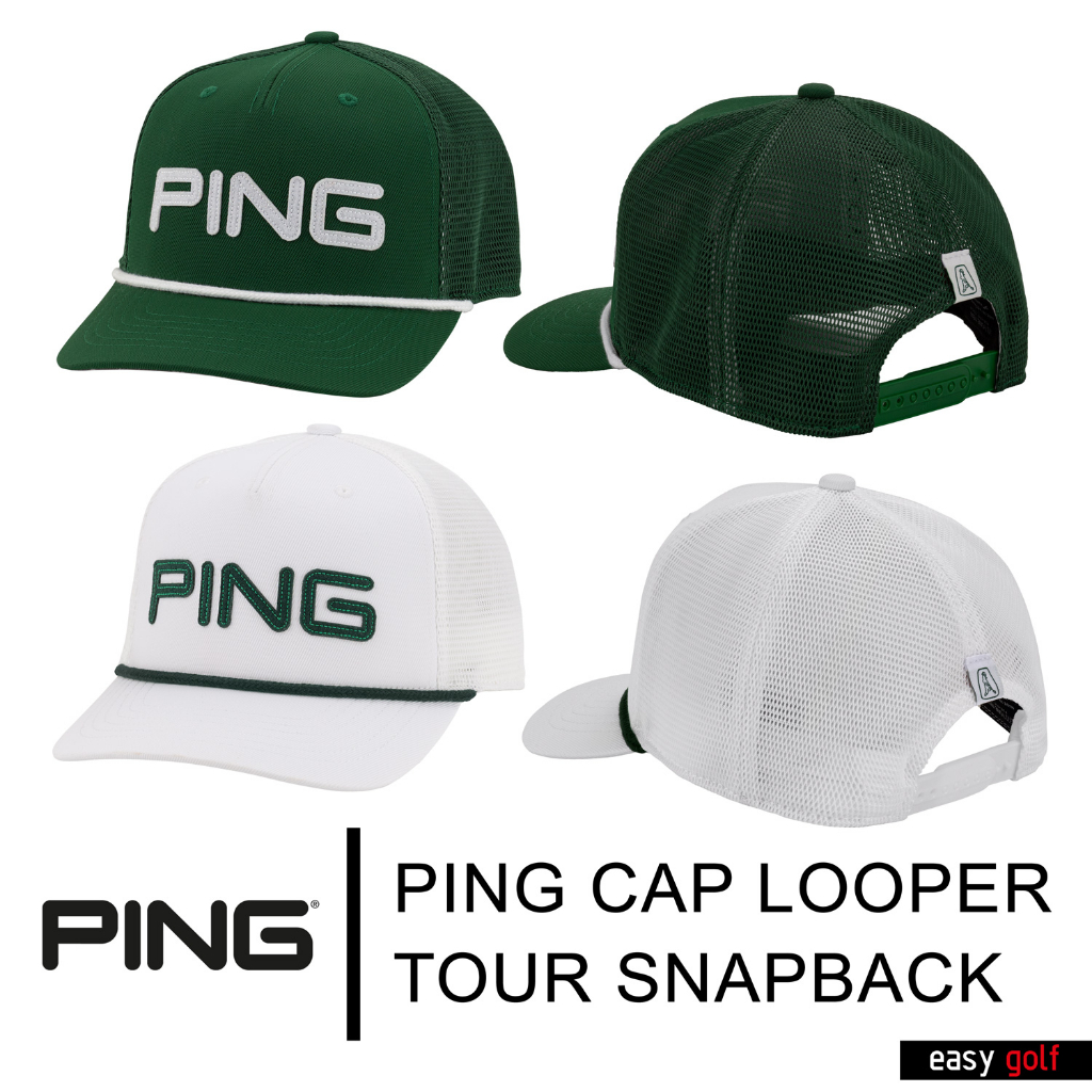 PING CAP LOOPER TOUR SNAPBACK LIMITED PING CAP MEN หมวกกอล์ฟ หมวกกีฬาผู้ชาย | Shopee Thailand