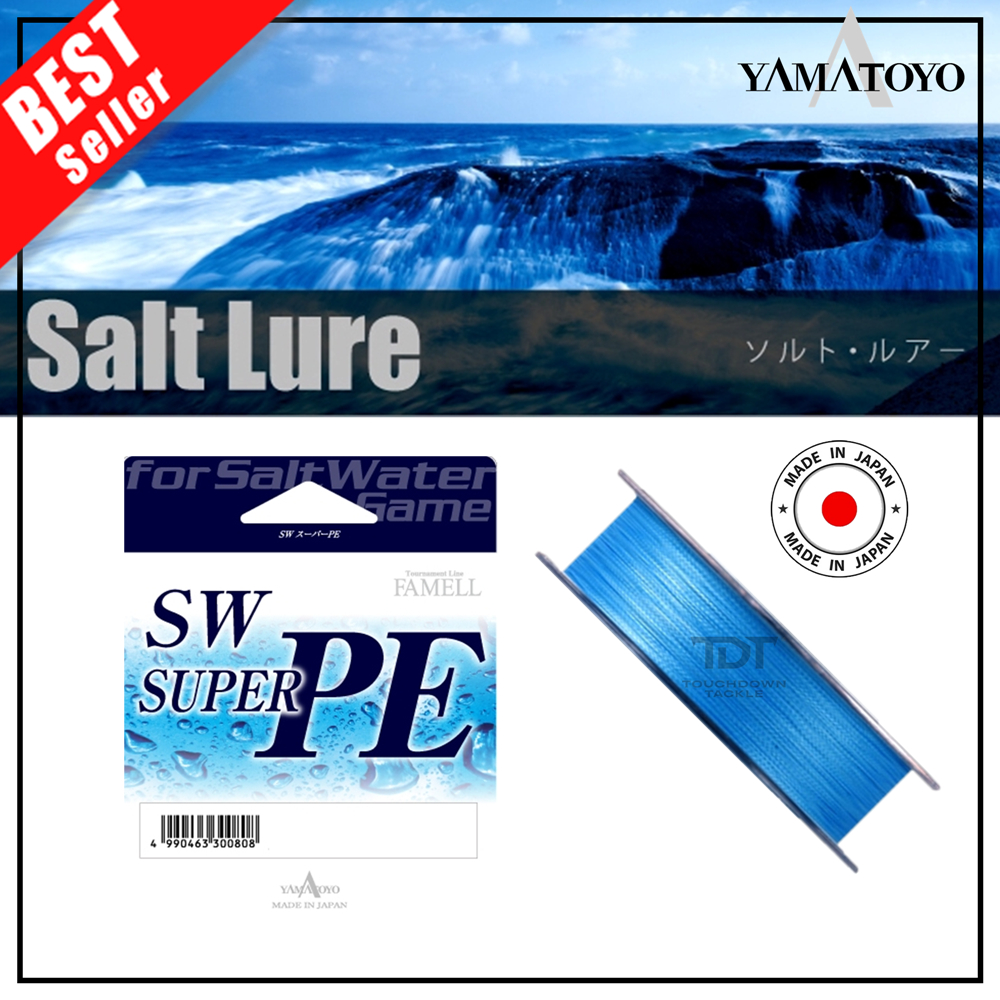 YAMATOYO SW SUPER PE X4 150m *** สายพีอี หน้าตัดมาตราฐานญี่ปุ่น 350 บาท MADE IN JAPAN 100% ...