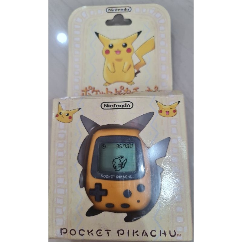 Nintendo POCKET PIKACHU ของแท้มาพร้อมเพคเก็จสวยๆเลย | Shopee Thailand