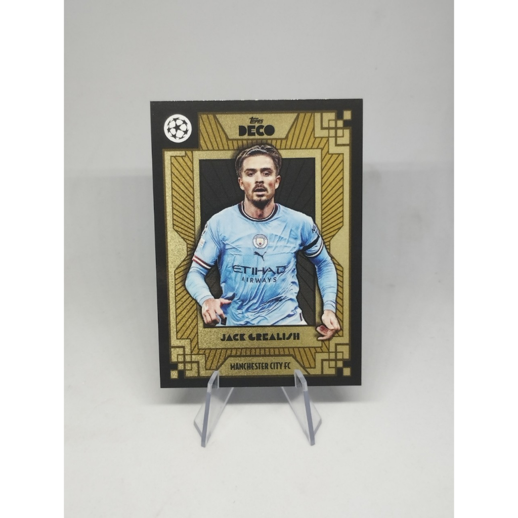 การ์ดบอล Manchester City F.C. 2022-23 Topps Deco UEFA Champions League ...