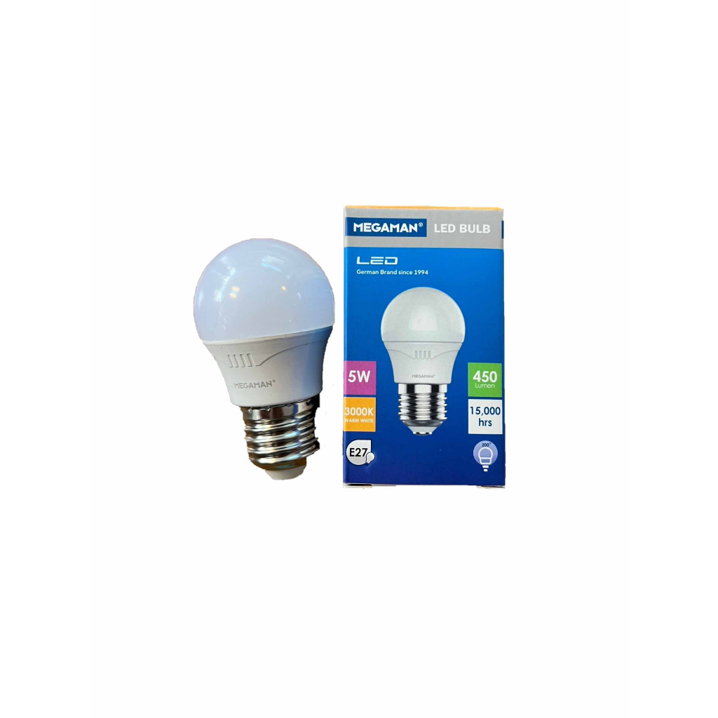 MEGAMAN หลอดไฟ LED Bulb 5W A60 ขั้ว E27 ถูกมาก!!! รุ่น YTA60Z4 | Shopee ...