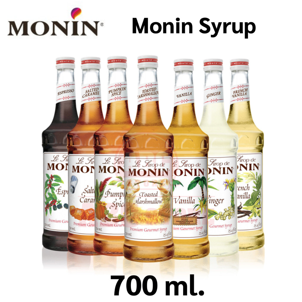 โมแนง ไซรัป โมนิน น้ำเชื่อมไซรัป Monin Syrup 700ml MONIN Syrup | Shopee Thailand