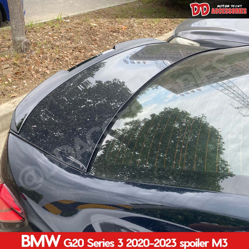spoiler สปอยเลอร์ สปอยเลอร์หลัง BMW G20 Series 3 2021 2022 2023 2024 ...