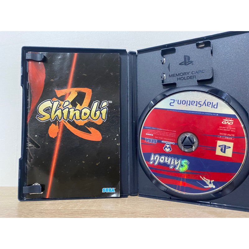 Shinobi Ps2 แผ่นแท้ Japan Ver | Shopee Thailand
