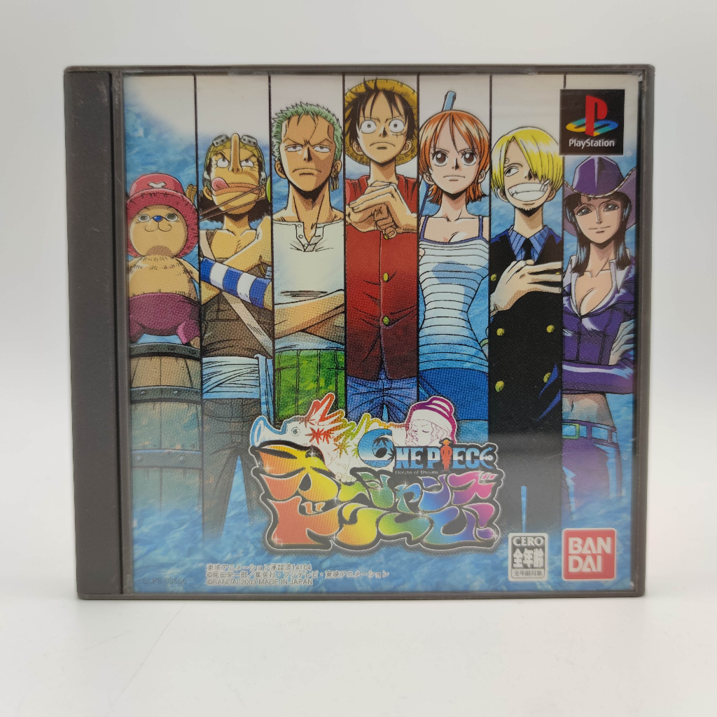 One Piece: Oceans of Dreams แผ่นสภาพดี แผ่นแท้ PlayStation PS1 มีกล่อง ...