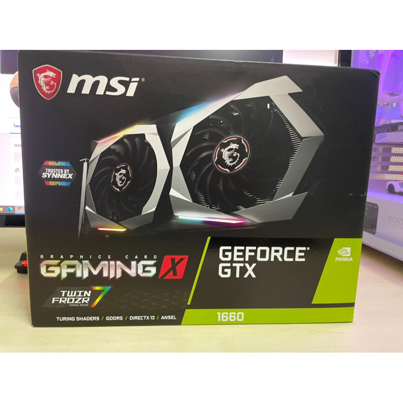 การ์จอ MSI gtx 1660 6g | Shopee Thailand