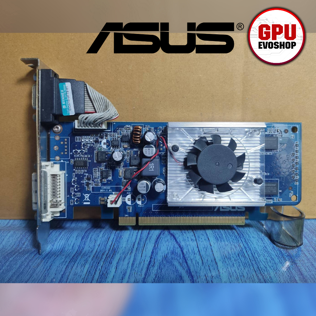 การ์ดจอ NVIDIA Asus GeForce 8400gs 512mb มือสอง ราคาถูก ใช้งานได้ดีครับ ...