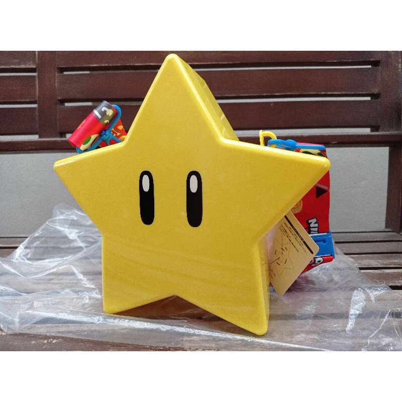 พร้อมส่ง Super Star Popcorn Bucket Mario ถังป๊อปคอร์น Super Nintendo ...