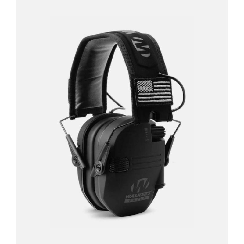 Walker's RAZOR Slim Ear Muffs PATRIOT หูฟังสำหรับยิงปืน ดูดเสียงพูด ตัด ...