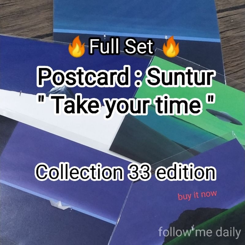 Postcard: Suntur 5 "*7" Full Set 33 ภาพ | Shopee Thailand