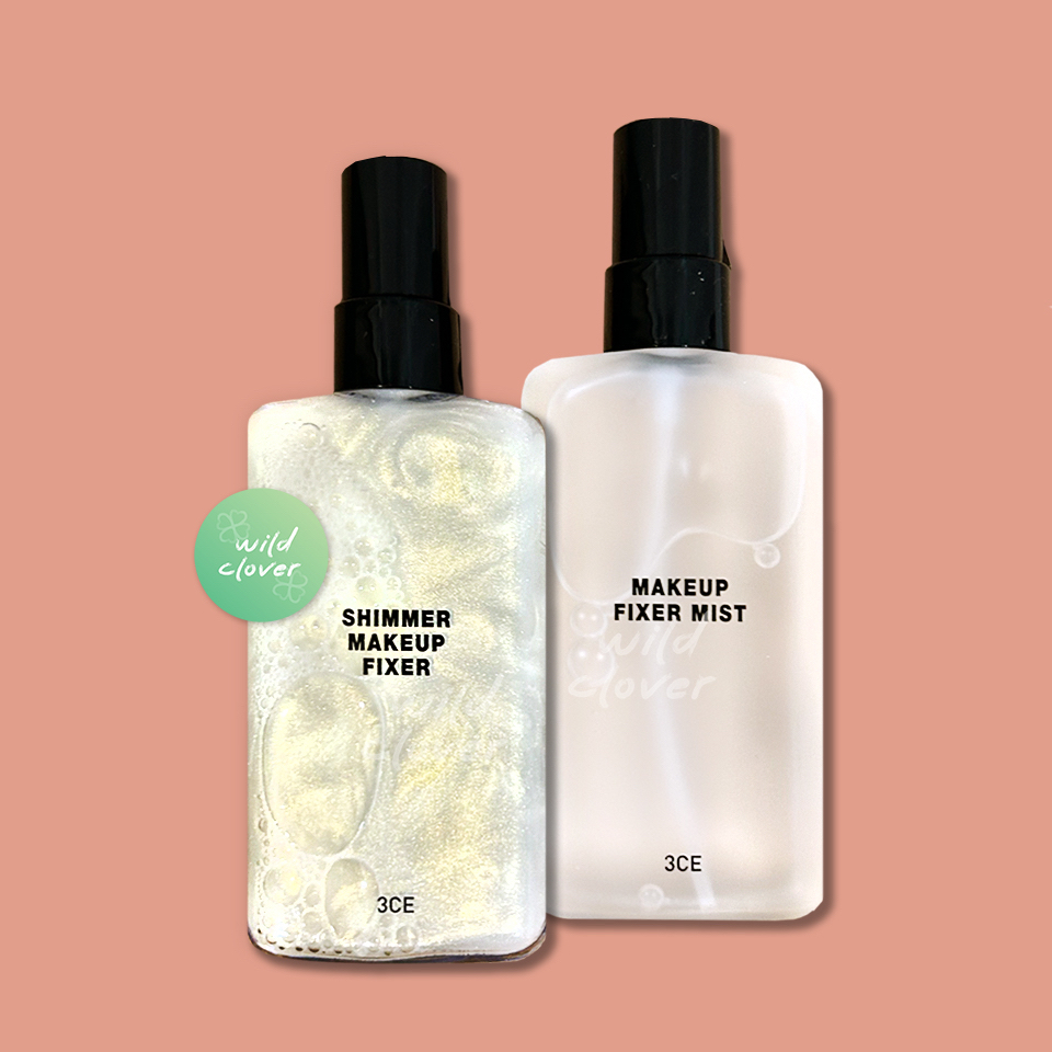 🍀 3CE : แท้สแกนได้ exp.2026 shimmer makeup fixer 95ml & makeup fixer ...