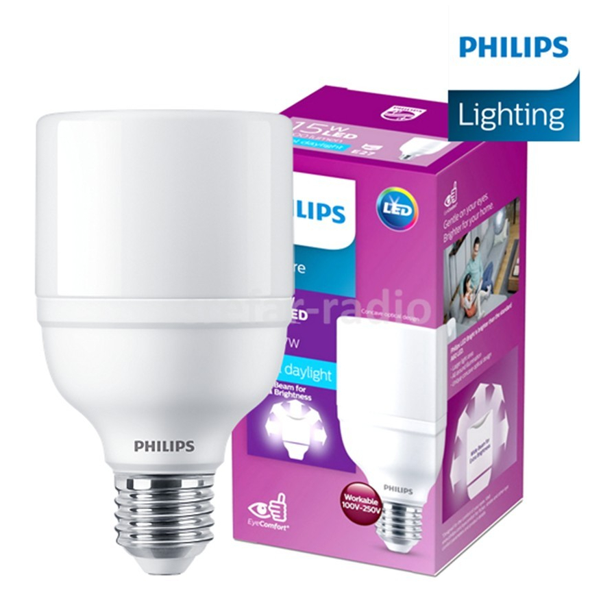 PHILIPS LEDBright MyCare หลอดไฟ แอลอีดีฟิลิปส์ ขั้ว E27 6500K Cool Daylight แสงขาว | Shopee Thailand