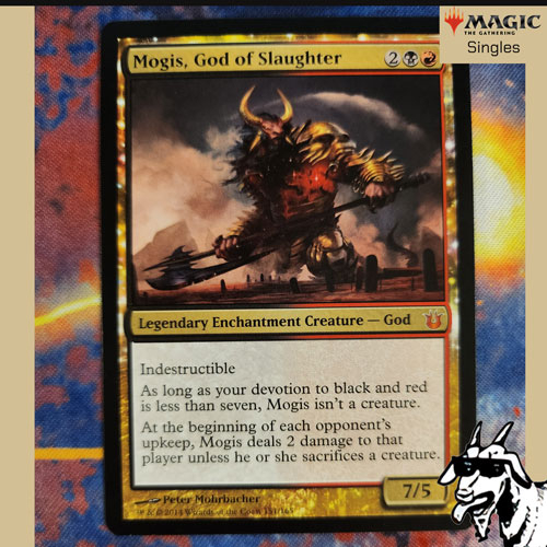 [MTG][Single][BNG] Mogis, God of Slaughter ระดับ Mythic Rare [ภาษา ...