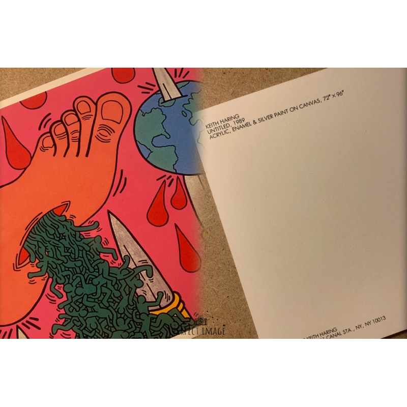 Postcard KEITH HARING/Takashi Murakami 💯(ไม่รวมกรอบ) | Shopee Thailand