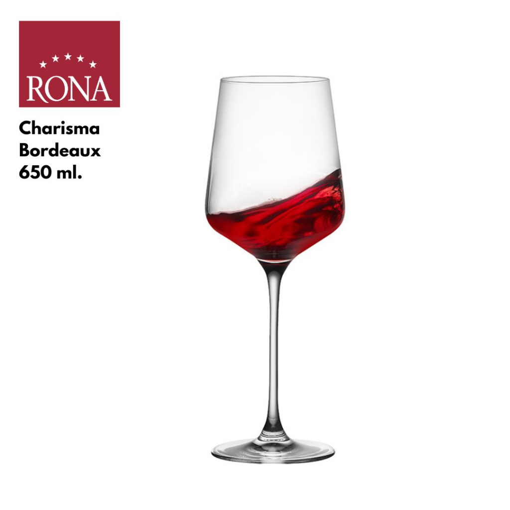 Rona charisma bordeaux 650 ml.-แก้วคริสตัลแท้ Rona รุ่น Charisma ...