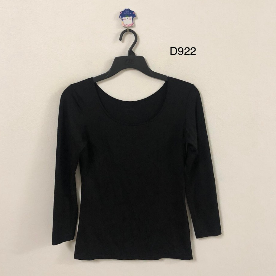 Heattech (D922) แบรนด์ uniqlo ยูนิโคล่ คอกลม | Shopee Thailand