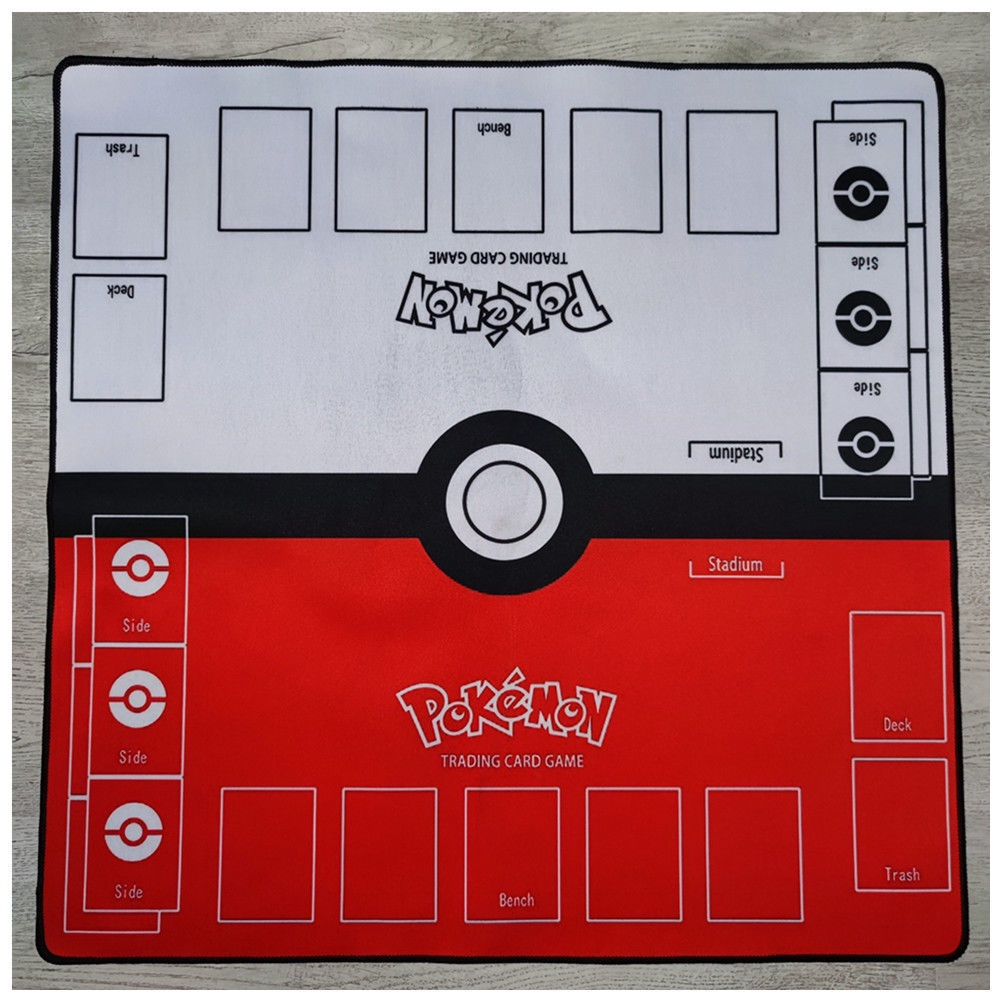 พร้อมส่ง Playmat Pokemon Card Battle Pad Plate Tcg สนามรบ แผ่นรองการ์ด ...