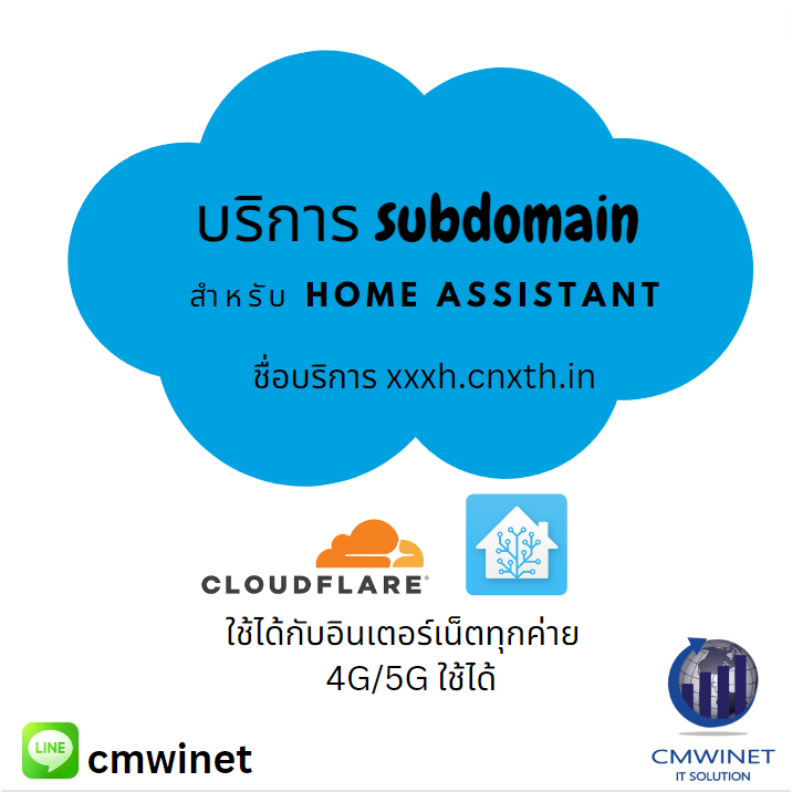 Subdomain สำหรับ homeassistant | Shopee Thailand