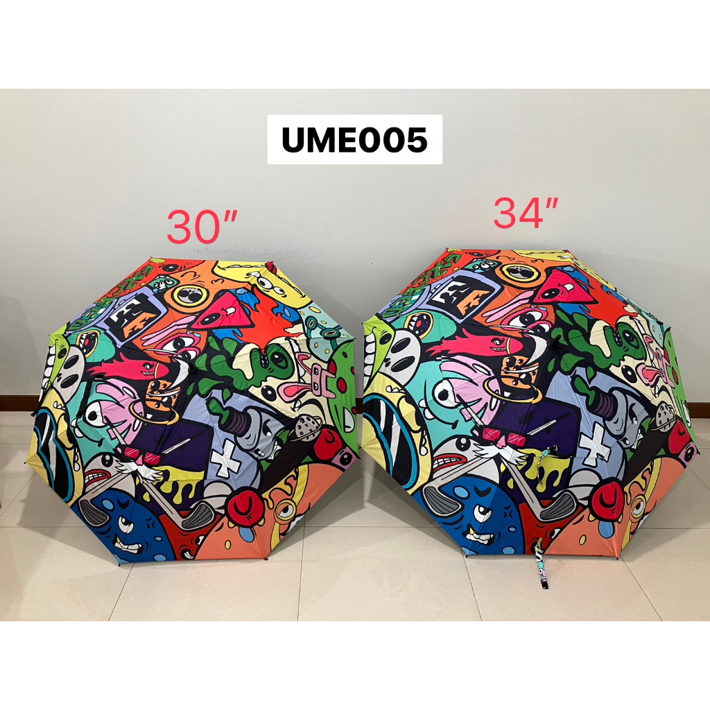 ร่มกอล์ฟ Exceed แบบหนา 2 ชั้น ลายการ์ตูน Monster Exceed (UME005) Exceed Golf Umbrella New ...