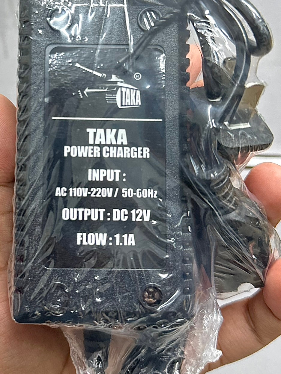 ที่ชาร์จแบต/สายชาร์จถังฉีดยาแบบแบตเตอรี่1.1Aยี่ห้อTAKA1.1แอมเครื่อง ...