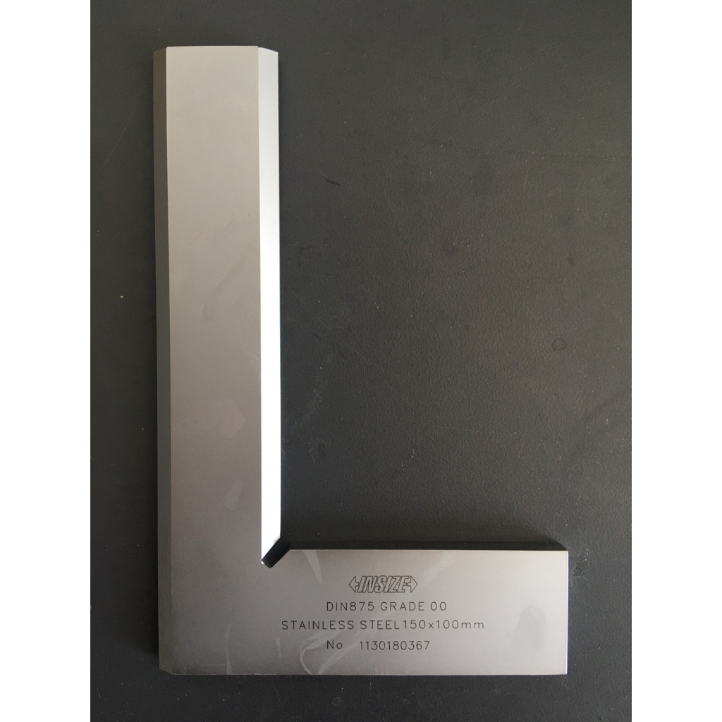 ฉากวัดเส้นผม ฉากเหล็กวัด 90 องศา (90 Beveled Edge Square) INSIZE รุ่น ...